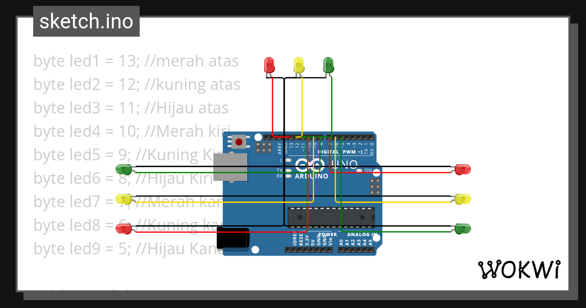 Galih - Wokwi ESP32, STM32, Arduino Simulator