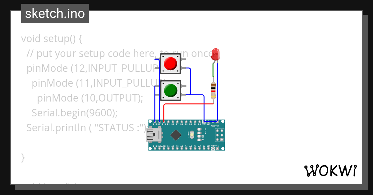 TUGAS 3 - Wokwi ESP32, STM32, Arduino Simulator TUGAS 3 - Wokwi ESP32, STM32, Arduino Simulator