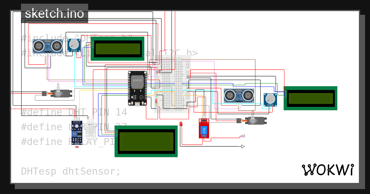 Projek Uts Burung Walet Wokwi Esp32 Stm32 Arduino Simulator