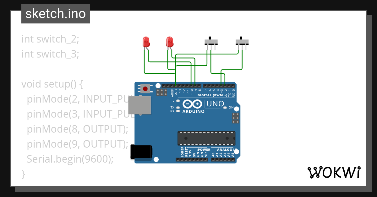 4 Tombol Wokwi Esp32 Stm32 Arduino Simulator 7831