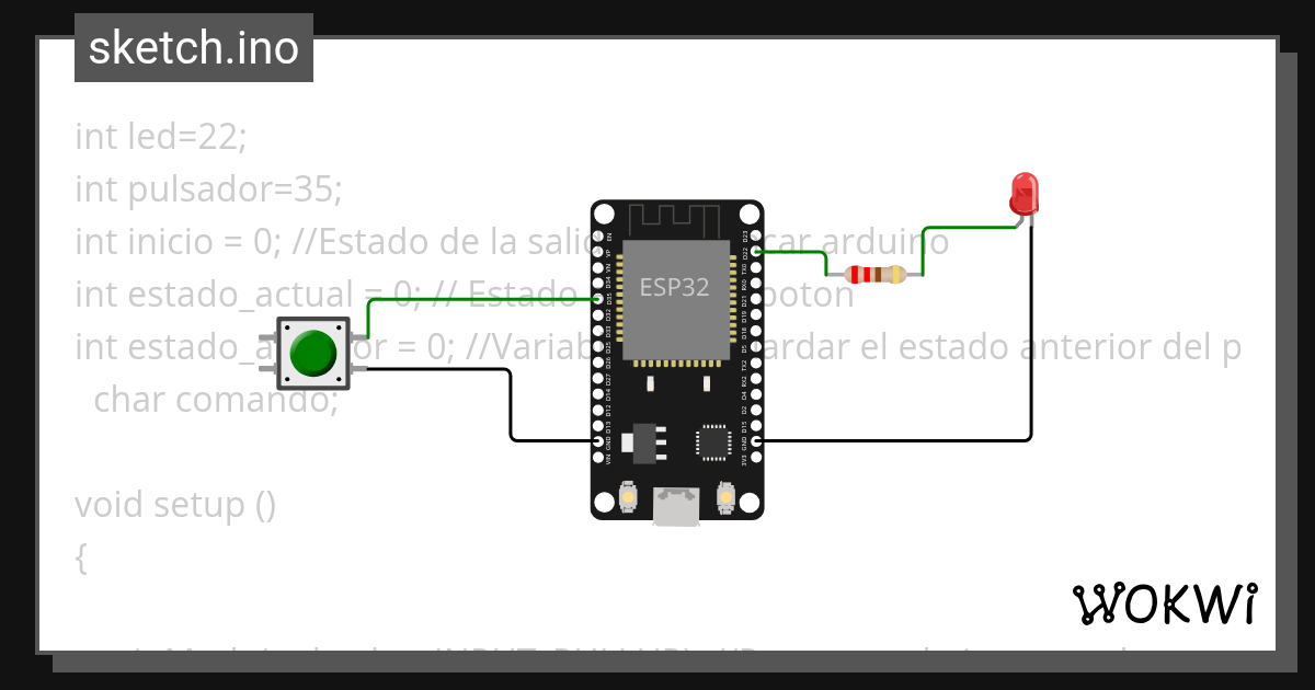 Pfinal E1 - Wokwi ESP32, STM32, Arduino Simulator