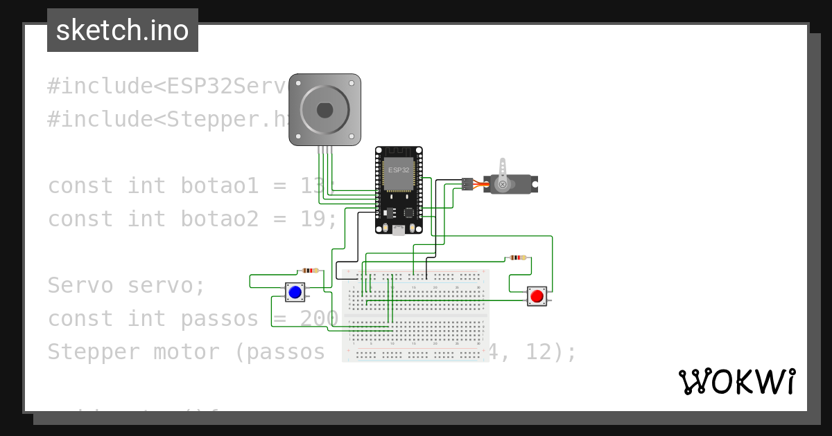 Projeto1 Wokwi Esp32 Stm32 Arduino Simulator