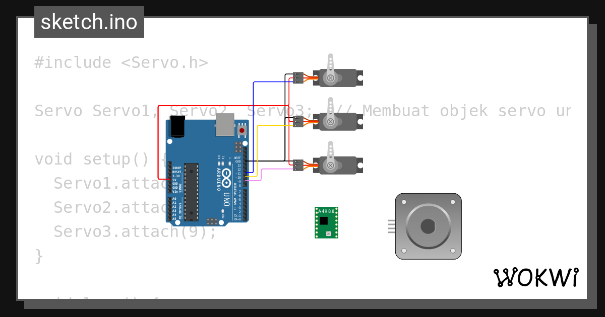 Servo Wokwi Esp32 Stm32 Arduino Simulator 8699