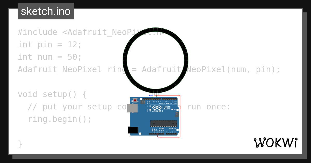 Colorful Neopixel Wokwi Esp32 Stm32 Arduino Simulator 4989