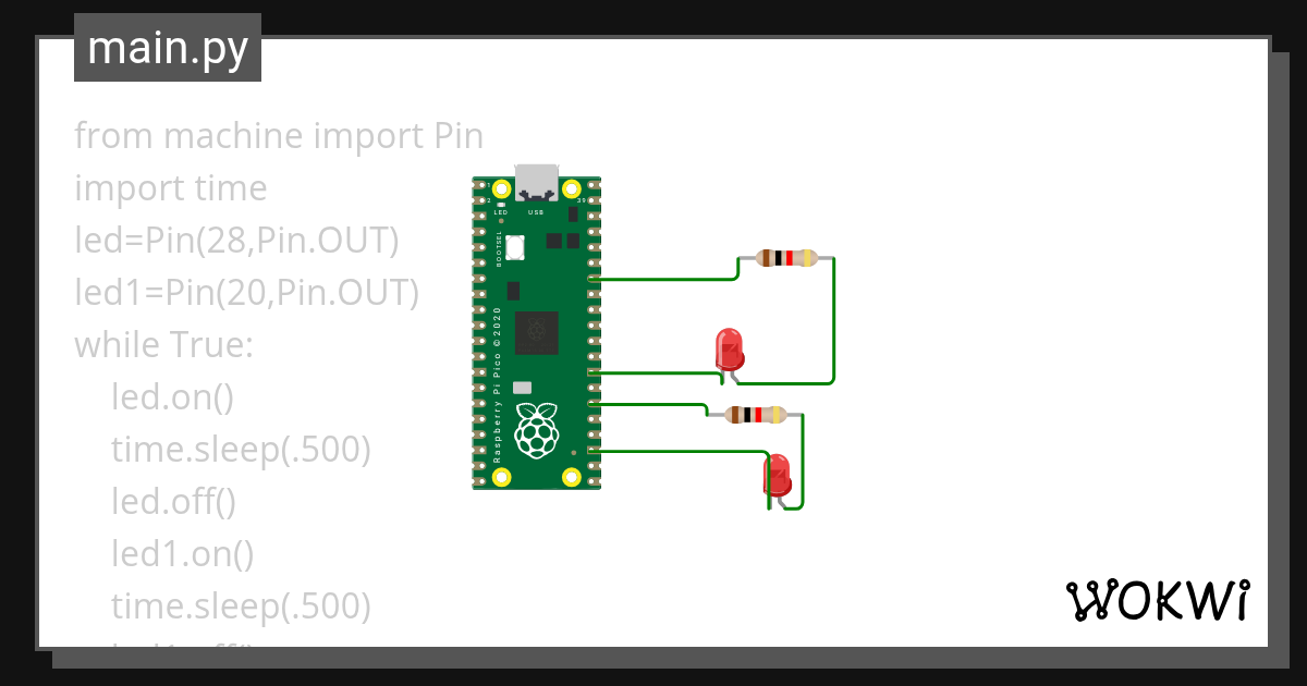 Ejemplo 1 Wokwi Esp32 Stm32 Arduino Simulator 