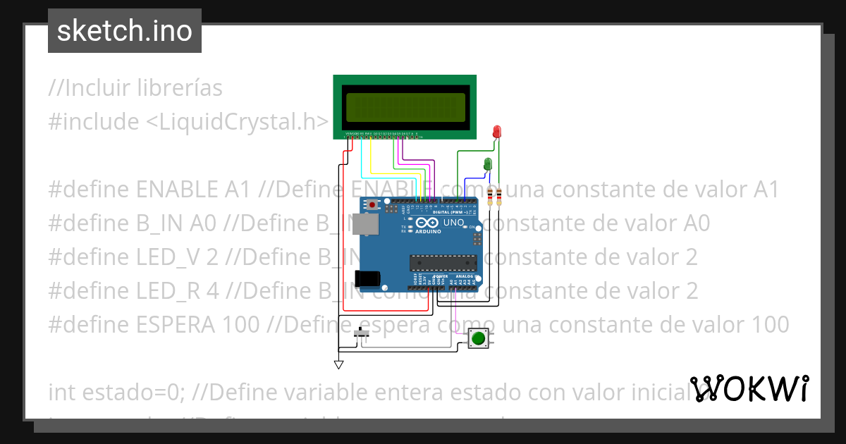 FSMEjemplo-TallerIngII-V0 - Wokwi ESP32, STM32, Arduino Simulator