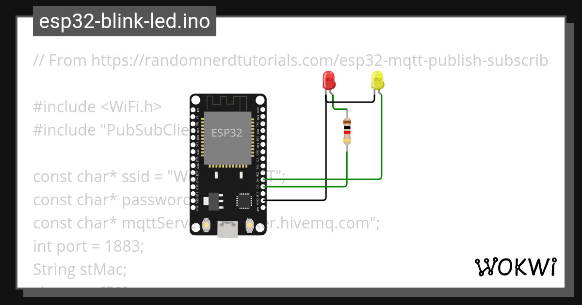 13 Aulia Maharani Task 1 Blink Led Wokwi Esp32 Stm32 Arduino Simulator 