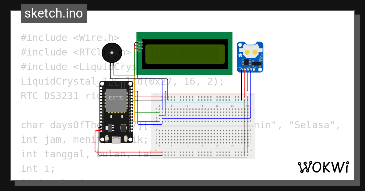 Buzzer Wokwi Esp32 Stm32 Arduino Simulator 9841