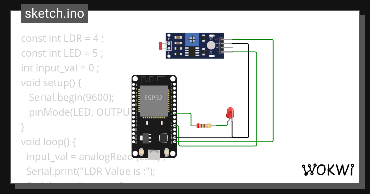 rohith - Wokwi ESP32, STM32, Arduino Simulator