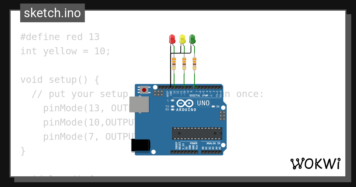 Blinkledsylfia Wokwi Esp32 Stm32 Arduino Simulator