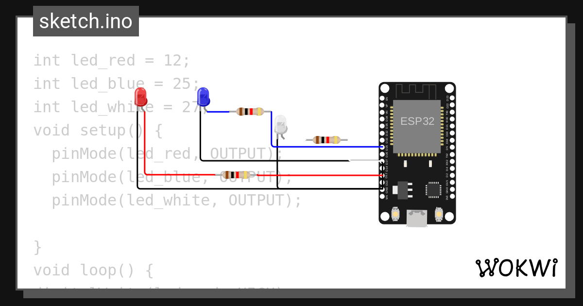 ้ณัฎฐณิชา Copy Wokwi Esp32 Stm32 Arduino Simulator 2387