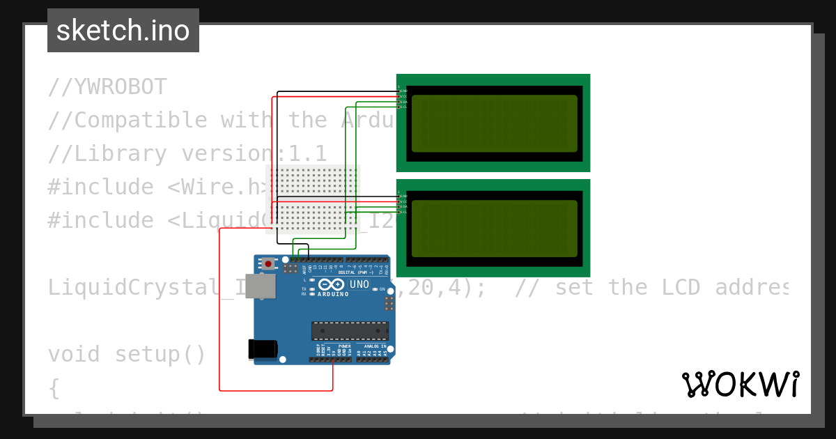 2 Lcd Wokwi Esp32 Stm32 Arduino Simulator 4294