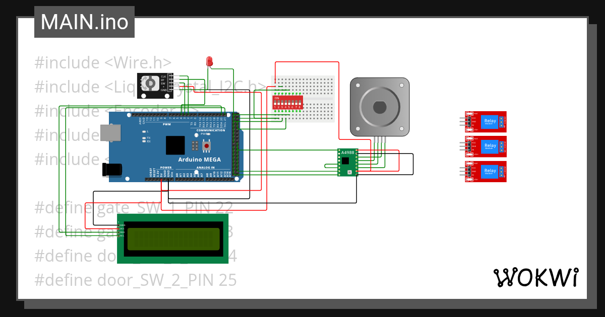 Maxime Dupont shredder V0.02 - Wokwi ESP32, STM32, Arduino Simulator