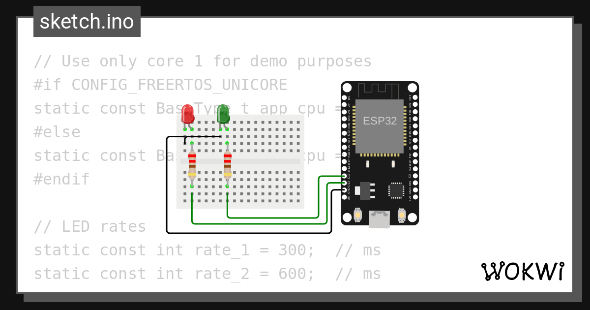 Exo3 Wokwi Esp32 Stm32 Arduino Simulator