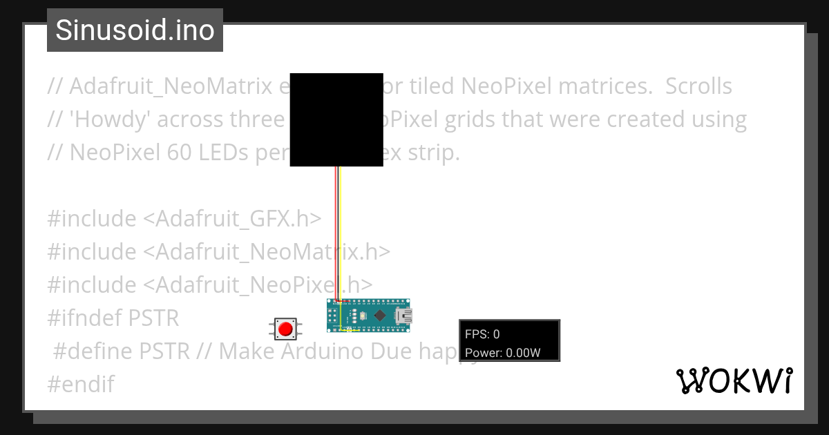 fast led CHASING ROW BY COLOUMNaibow show by arvind.ino Copy (3) - Wokwi ESP32, STM32, Arduino ...
