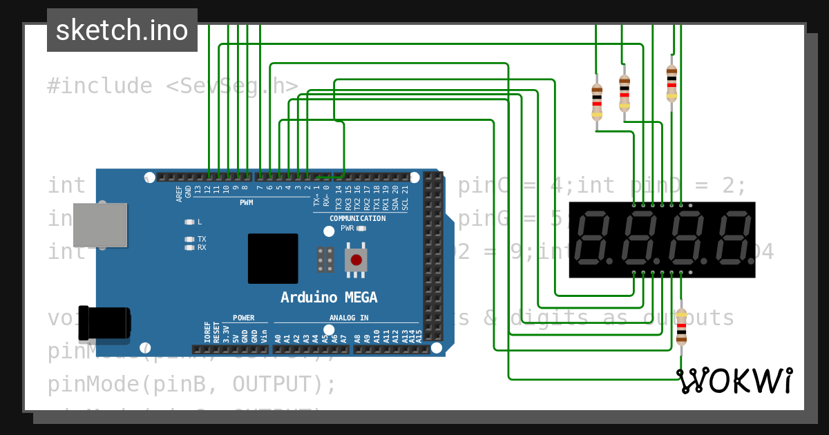 Sevsegnim Copy 2 Wokwi Esp32 Stm32 Arduino Simulator