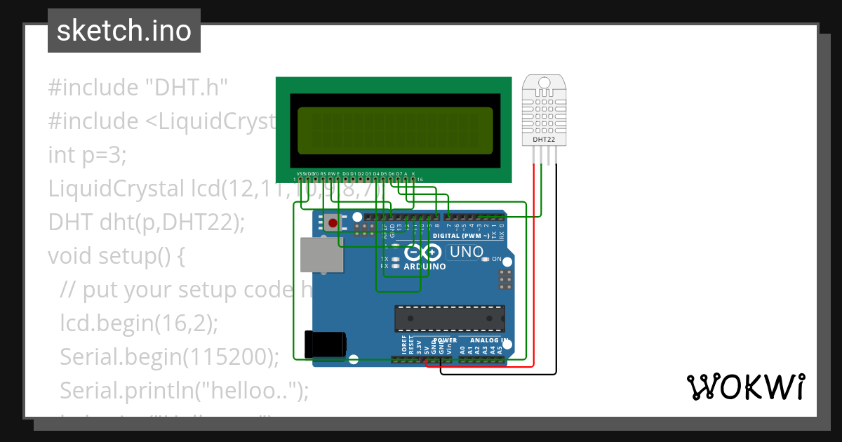 Exp10 Lcd Temperature Wokwi Esp32 Stm32 Arduino Simulator
