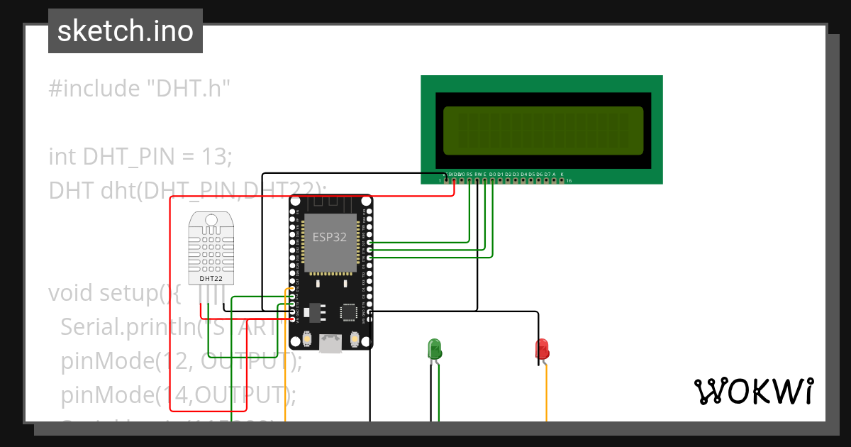 Basic LED - Wokwi ESP32, STM32, Arduino Simulator