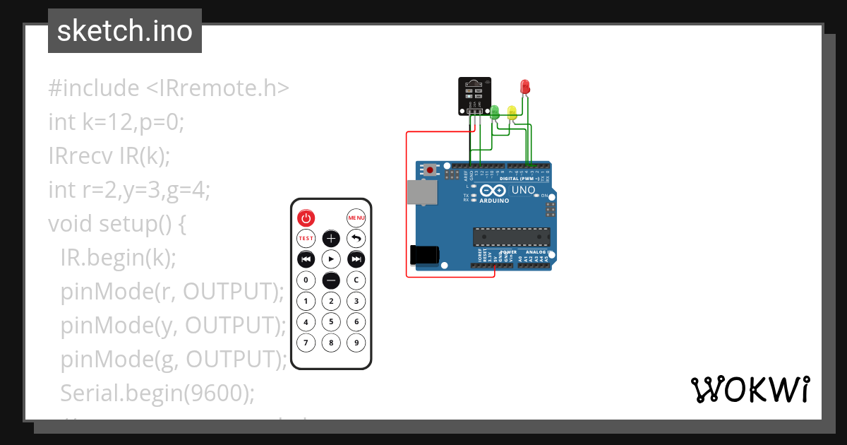 Activity 2operating Leds With Remote Copy Wokwi Esp32 Stm32 9495