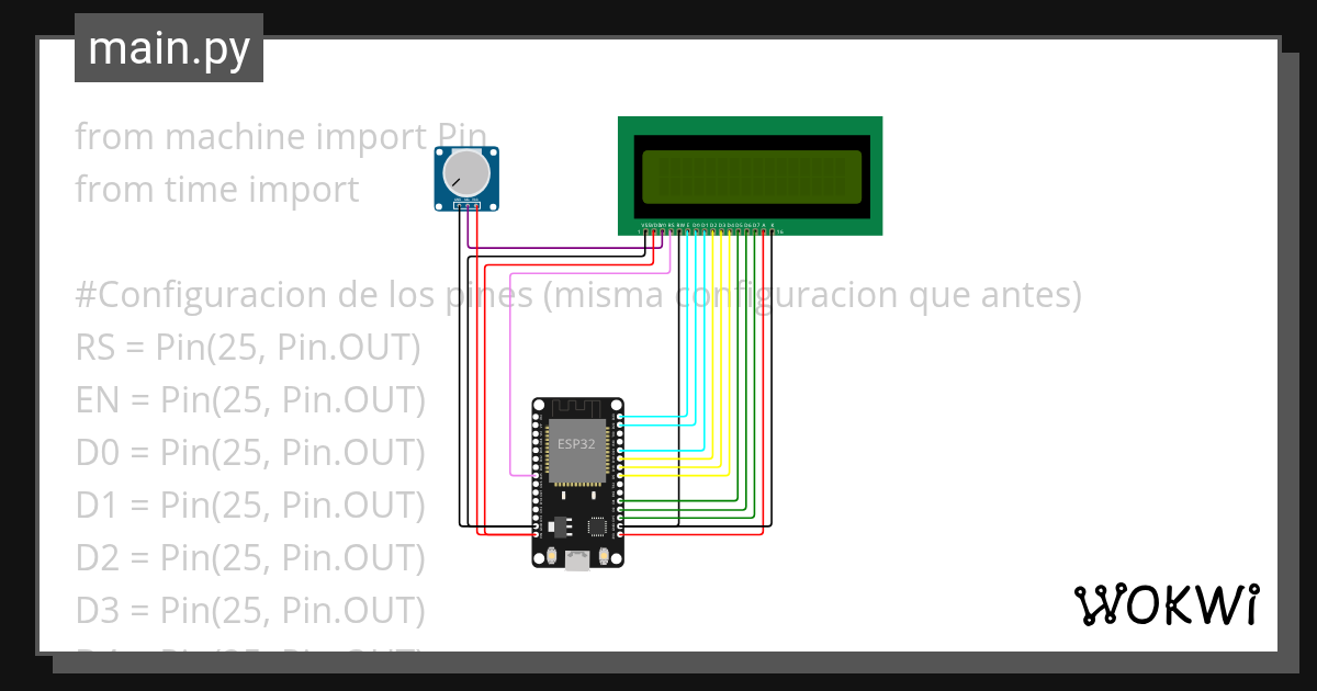 practica 6 - Wokwi ESP32, STM32, Arduino Simulator