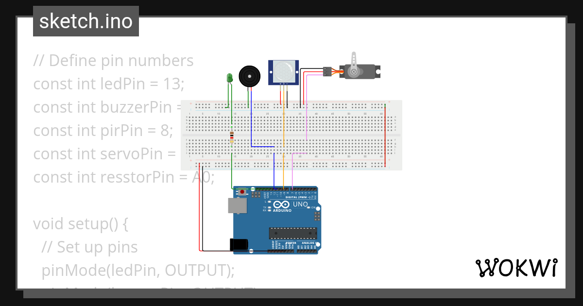 latihan 3 - Wokwi ESP32, STM32, Arduino Simulator