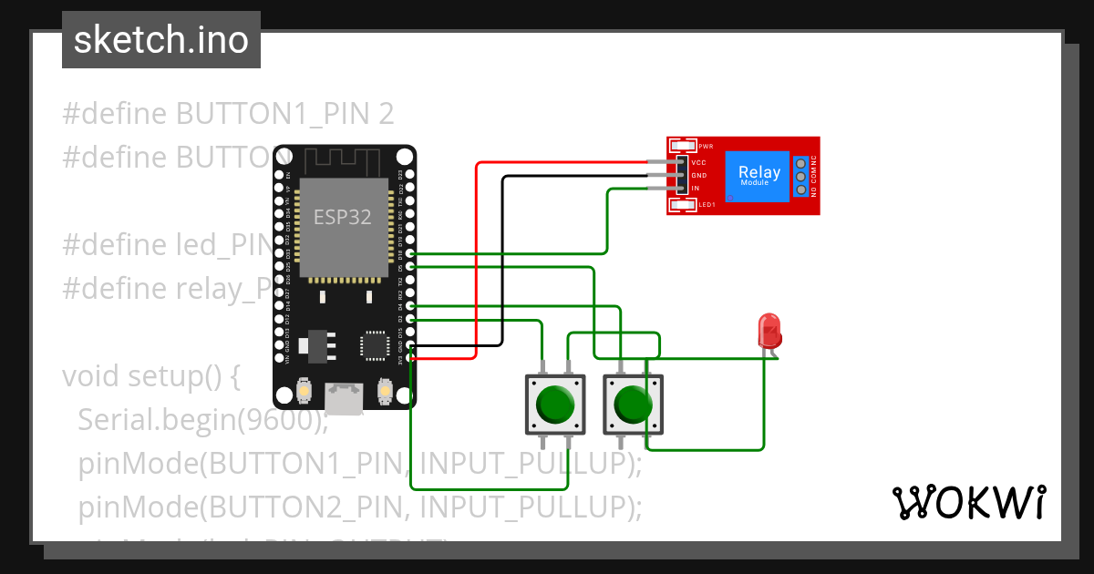 lab_bytton1_led_relay Copy - Wokwi ESP32, STM32, Arduino Simulator