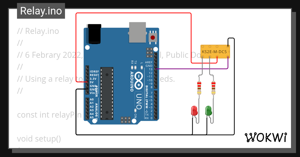 Relay.ino Copy - Wokwi ESP32, STM32, Arduino Simulator Relay.ino Copy - Wokwi ESP32, STM32, Arduino Simulator