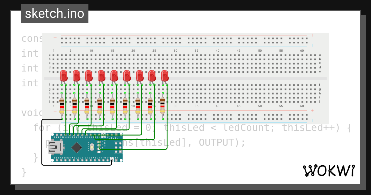 Bolak Balik Dari Kanan Ke Kiri Wokwi Esp32 Stm32 Arduino Simulator 4116
