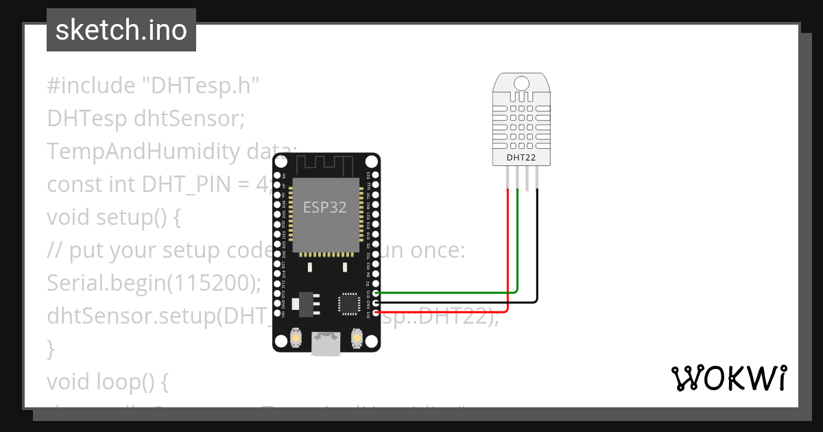 Second Program Wokwi Esp32 Stm32 Arduino Simulator 2272