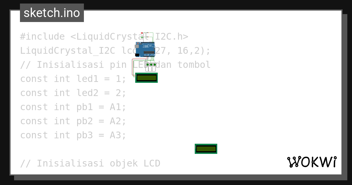Ujian Berhasil Wokwi Esp32 Stm32 Arduino Simulator