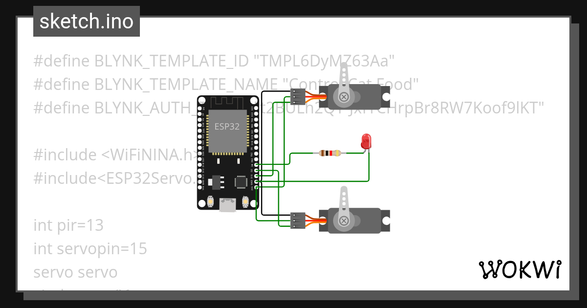 Servo - Wokwi ESP32, STM32, Arduino Simulator
