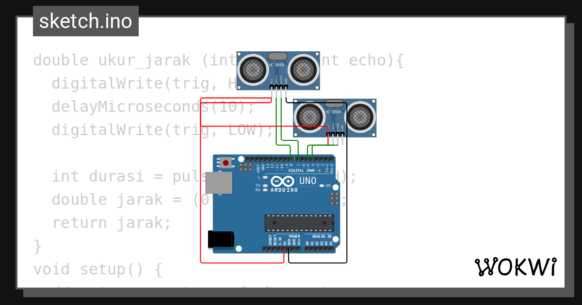 Simulasi Pembacaan Sensor Wokwi Esp32 Stm32 Arduino Simulator