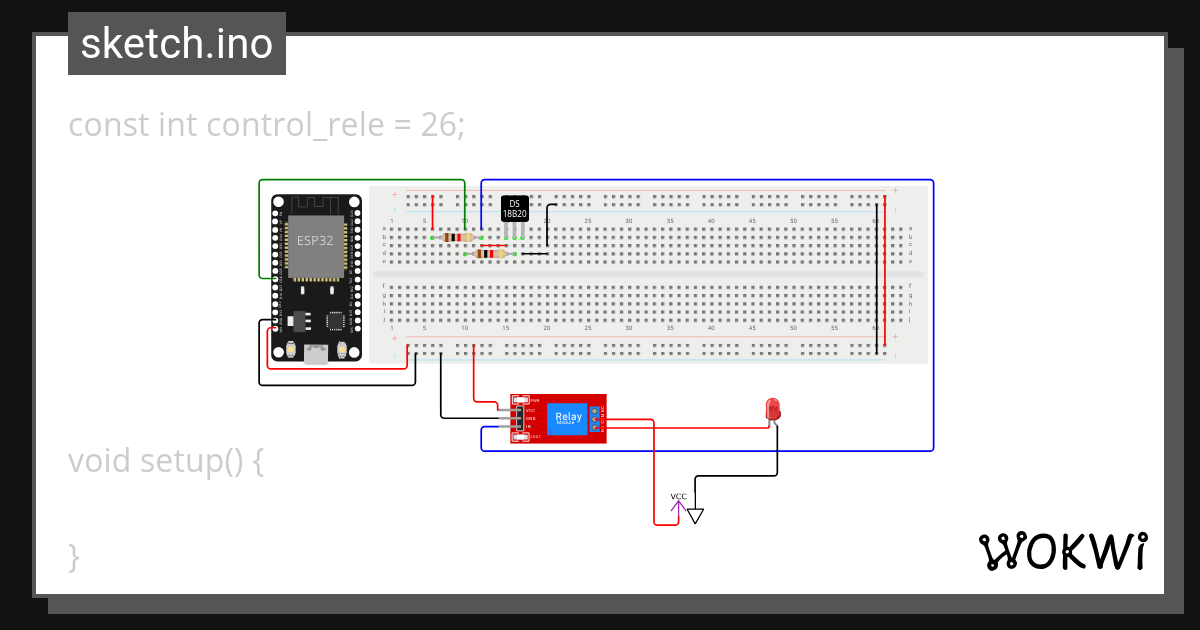 CODIGO105_ESP32_RELÉ - Wokwi ESP32, STM32, Arduino Simulator
