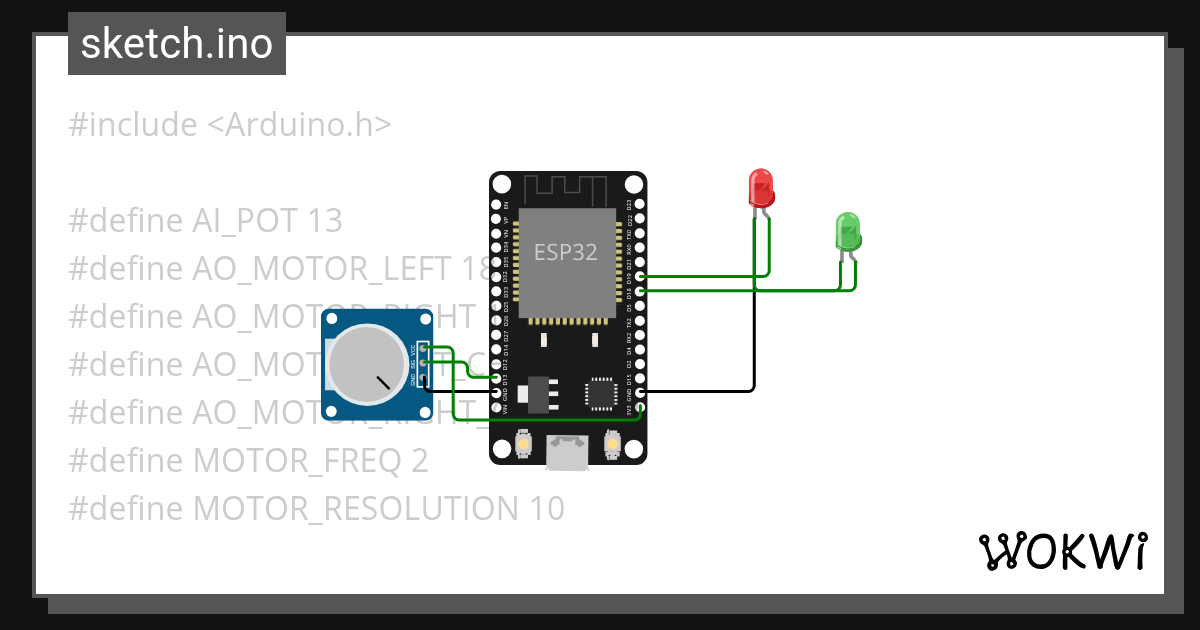 practica 2 - Wokwi ESP32, STM32, Arduino Simulator