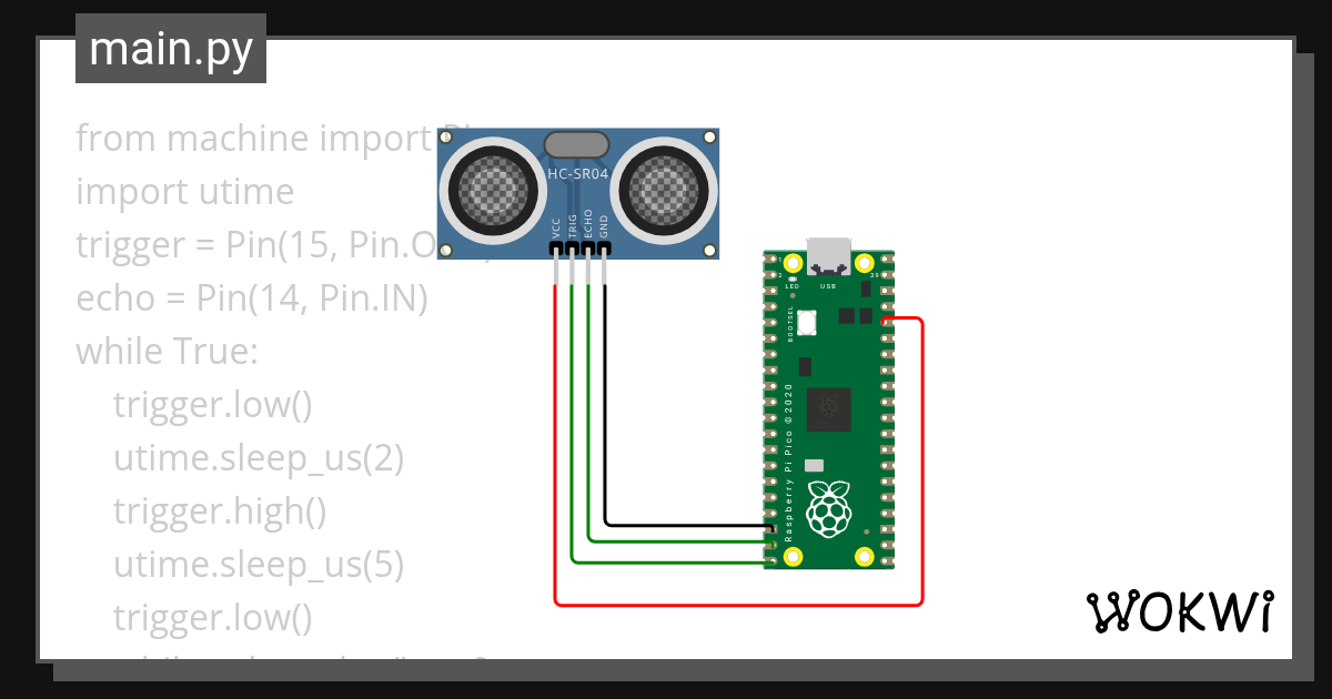 Hc Sr04 Wokwi Esp32 Stm32 Arduino Simulator 2015