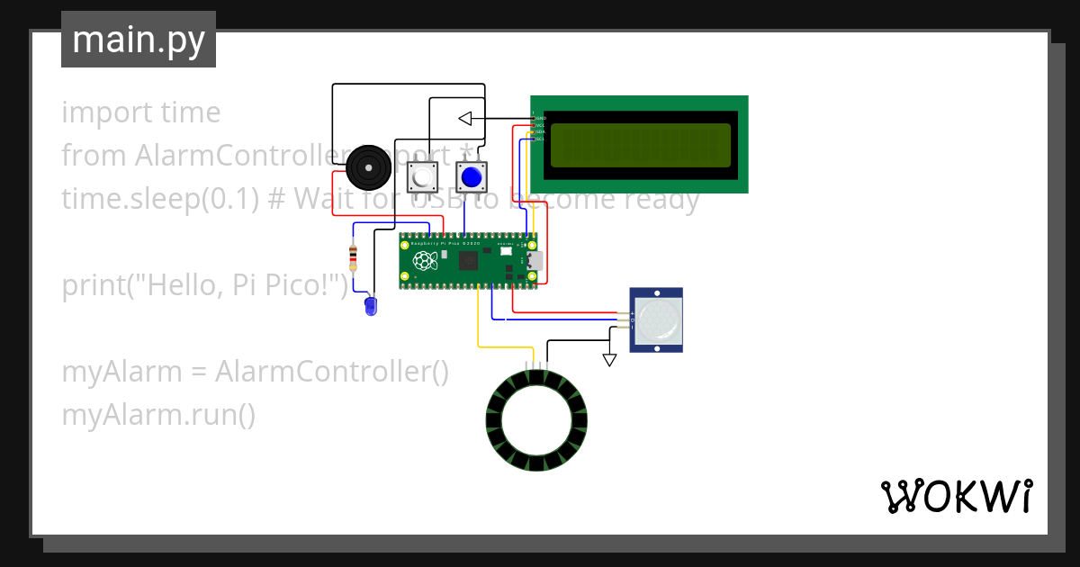 Burglar Alarm Copy - Wokwi ESP32, STM32, Arduino Simulator Burglar Alarm Copy - Wokwi ESP32, STM32, Arduino Simulator