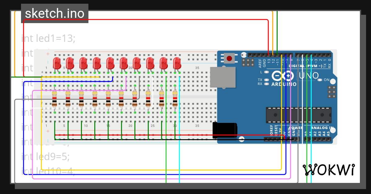 ARDUINO - Wokwi ESP32, STM32, Arduino Simulator