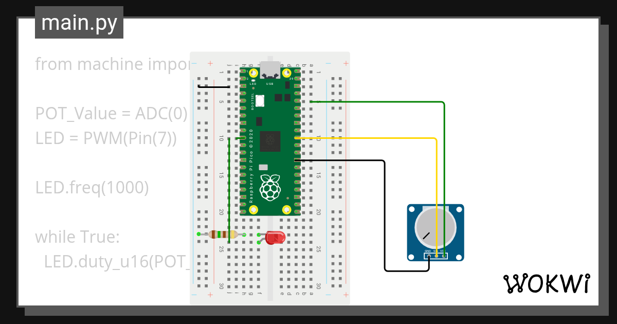 Test Pwm Led Wokwi Esp32 Stm32 Arduino Simulator 5494