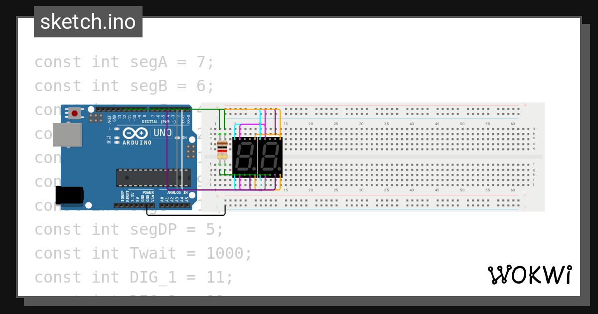 Flicking Light Thing Wokwi Esp32 Stm32 Arduino Simulator 