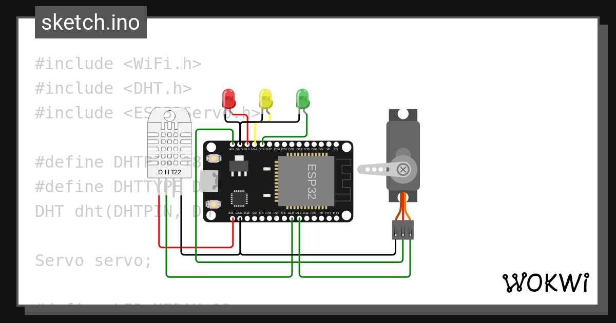 Projekkuis Wokwi Esp32 Stm32 Arduino Simulator