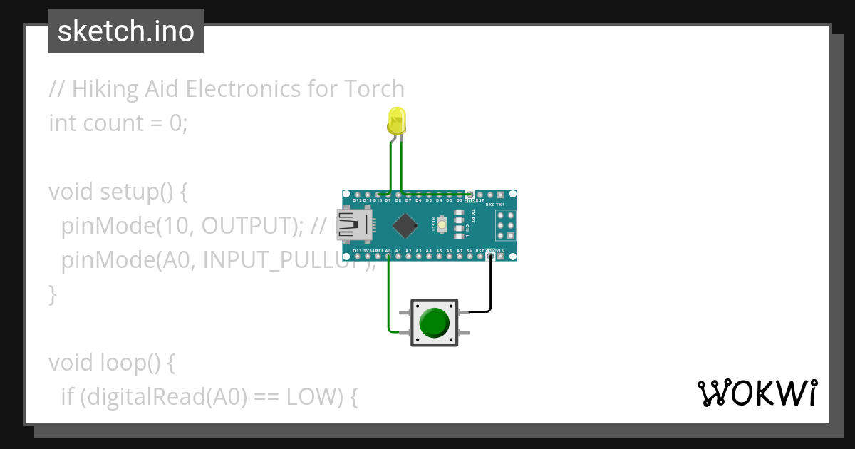 Hiking Aid Electronics For Torch Final Wokwi Esp32 Stm32 Arduino 9153