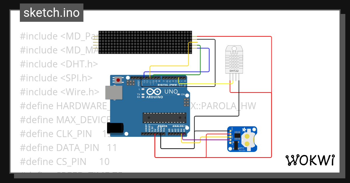 Датчик температури Wokwi Esp32 Stm32 Arduino Simulator 2878