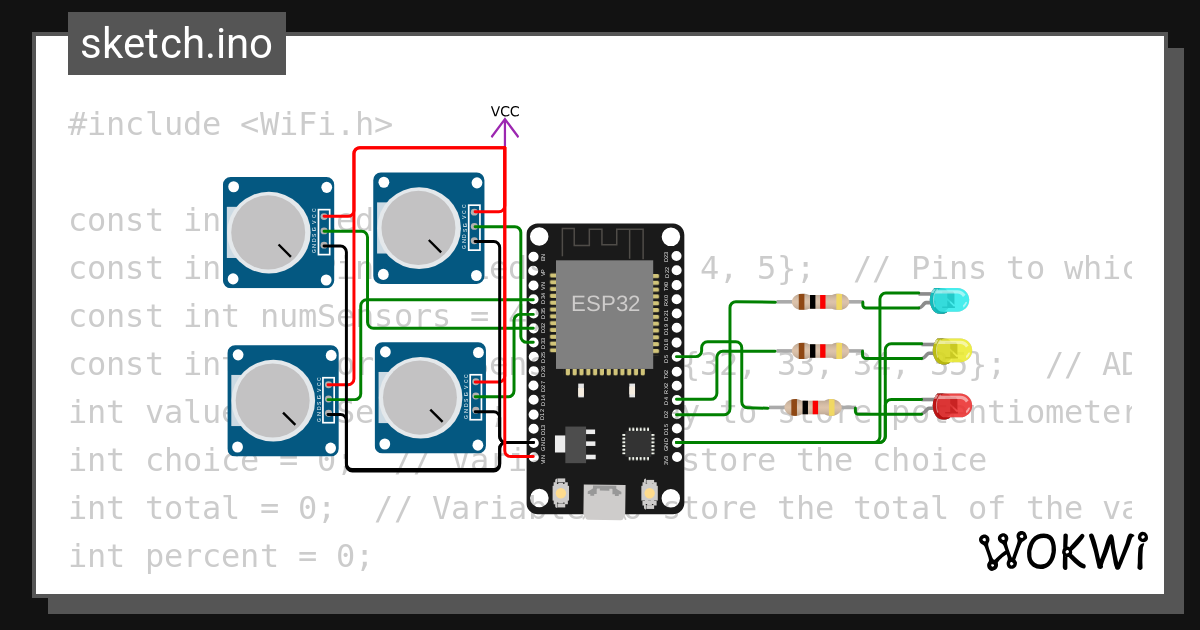 4 Rain Sensor Copy Wokwi Esp32 Stm32 Arduino Simulator