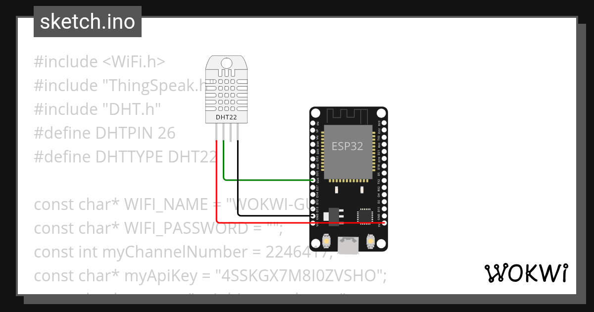 dht - Wokwi ESP32, STM32, Arduino Simulator