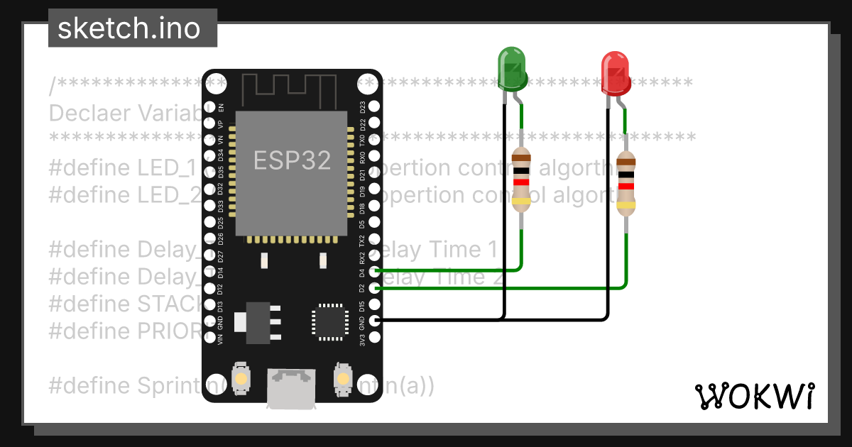 Wokwi - Online ESP32, STM32, Arduino Simulator