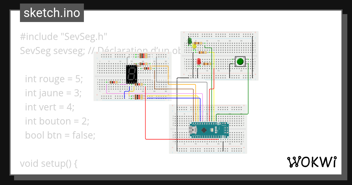 Lab2 - Wokwi ESP32, STM32, Arduino Simulator