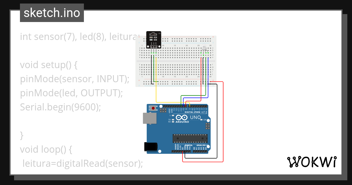 Sensor Ir Wokwi Esp32 Stm32 Arduino Simulator 9364