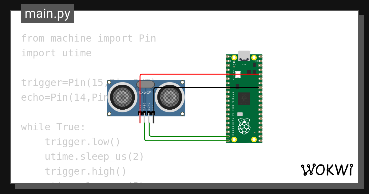 Hcsr Wokwi Esp32 Stm32 Arduino Simulator