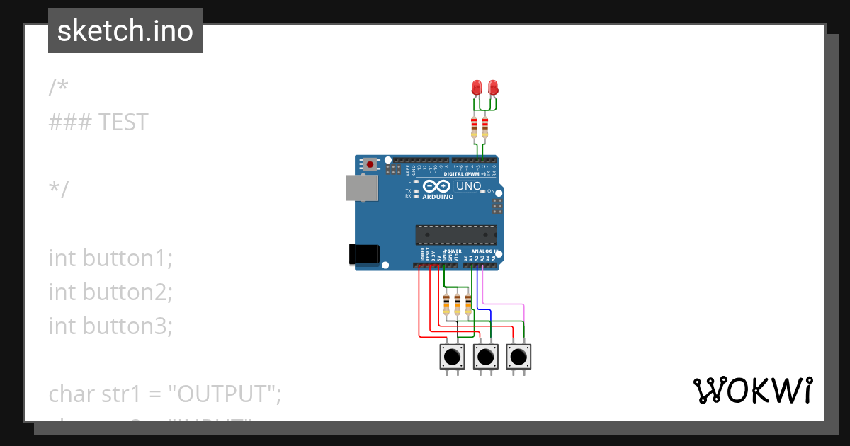 TEST - Wokwi ESP32, STM32, Arduino Simulator