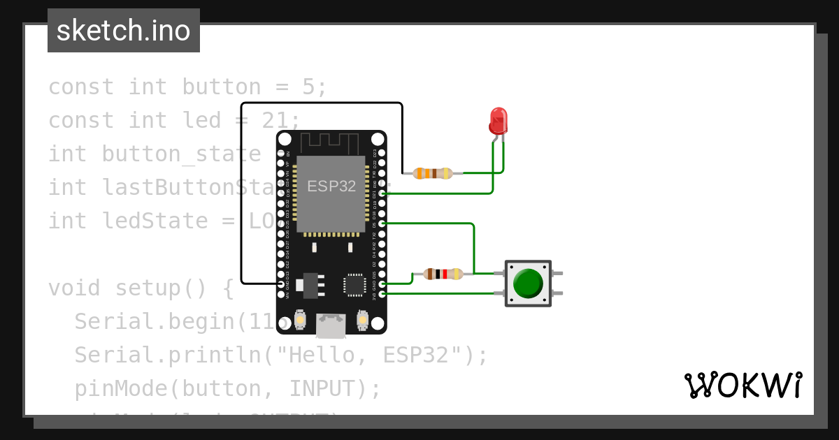 Firmansyahpull Down Resistor Wokwi Esp32 Stm32 Arduino Simulator 9674